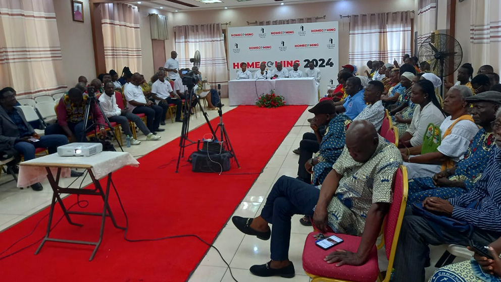 Welcome address and purpose of gathering for media launch for the ...